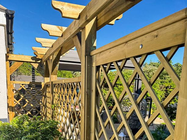 Single Pergolas | Single Garden Pergolas | Jacksons Fencing