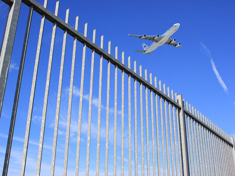 Airport Fencing | Airport Security Fencing | Jacksons Security ...