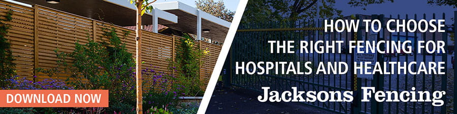 Specifying fencing for hospitals | Jacksons Security Fencing
