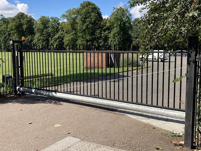 Metal Security Gates | Jacksons Security Fencing