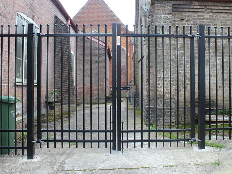 Metal Security Gates | Jacksons Security Fencing